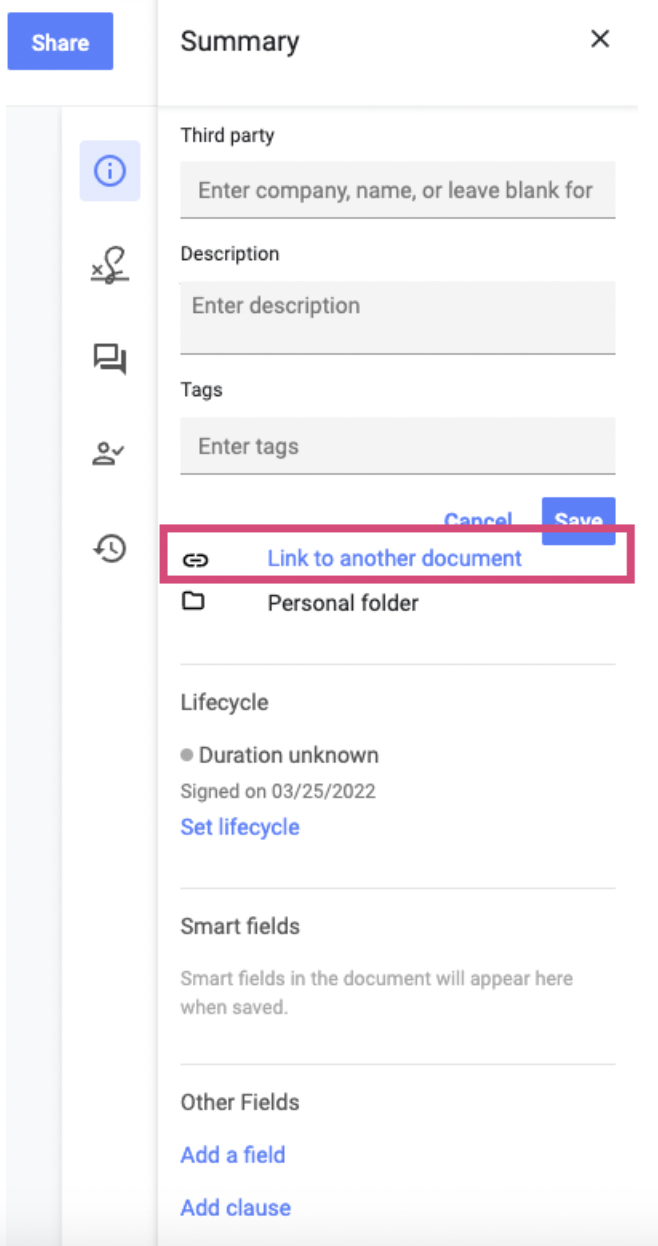 Linking Documents Together