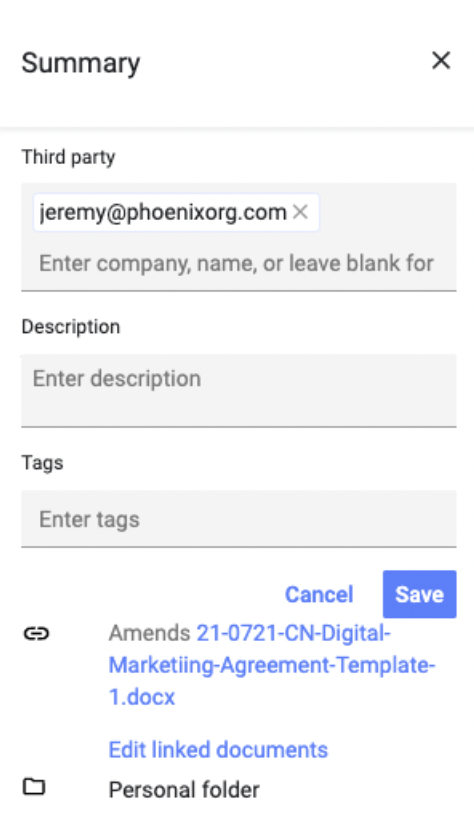 Linking Documents Together