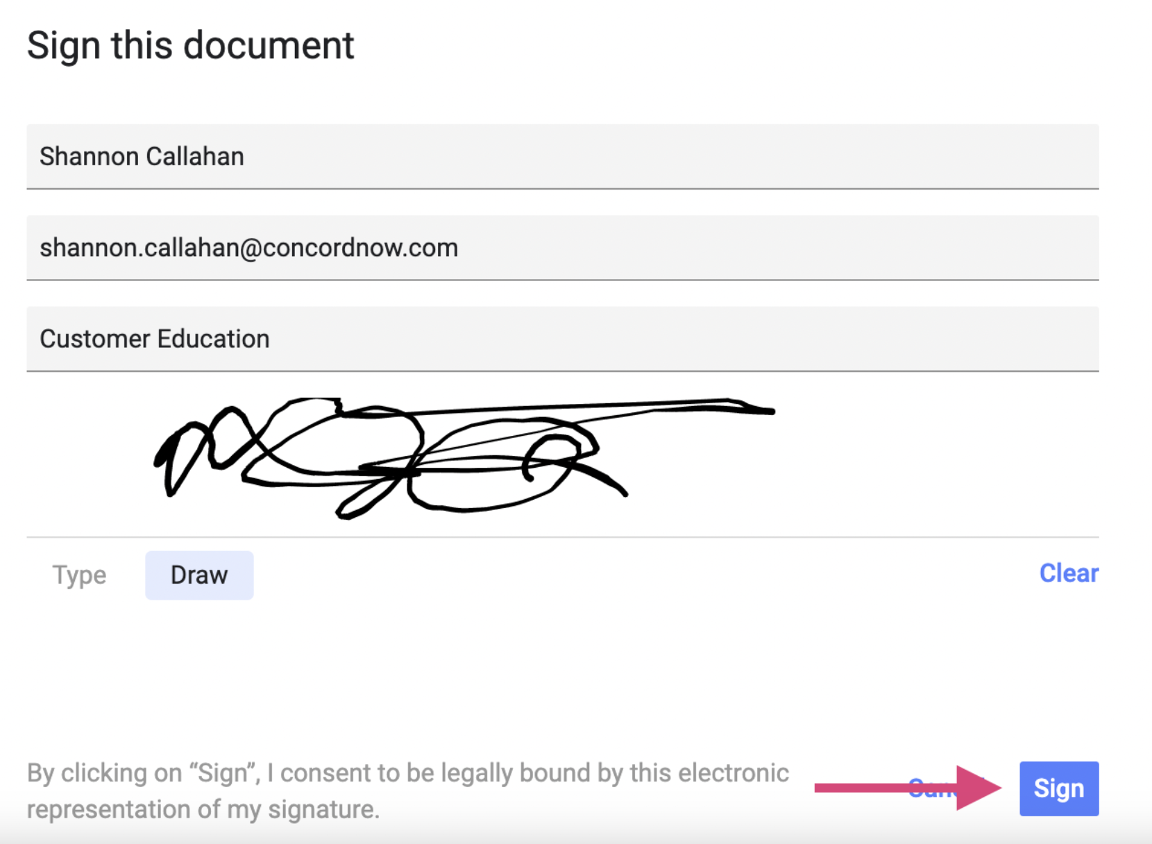 Bulk Sign Documents