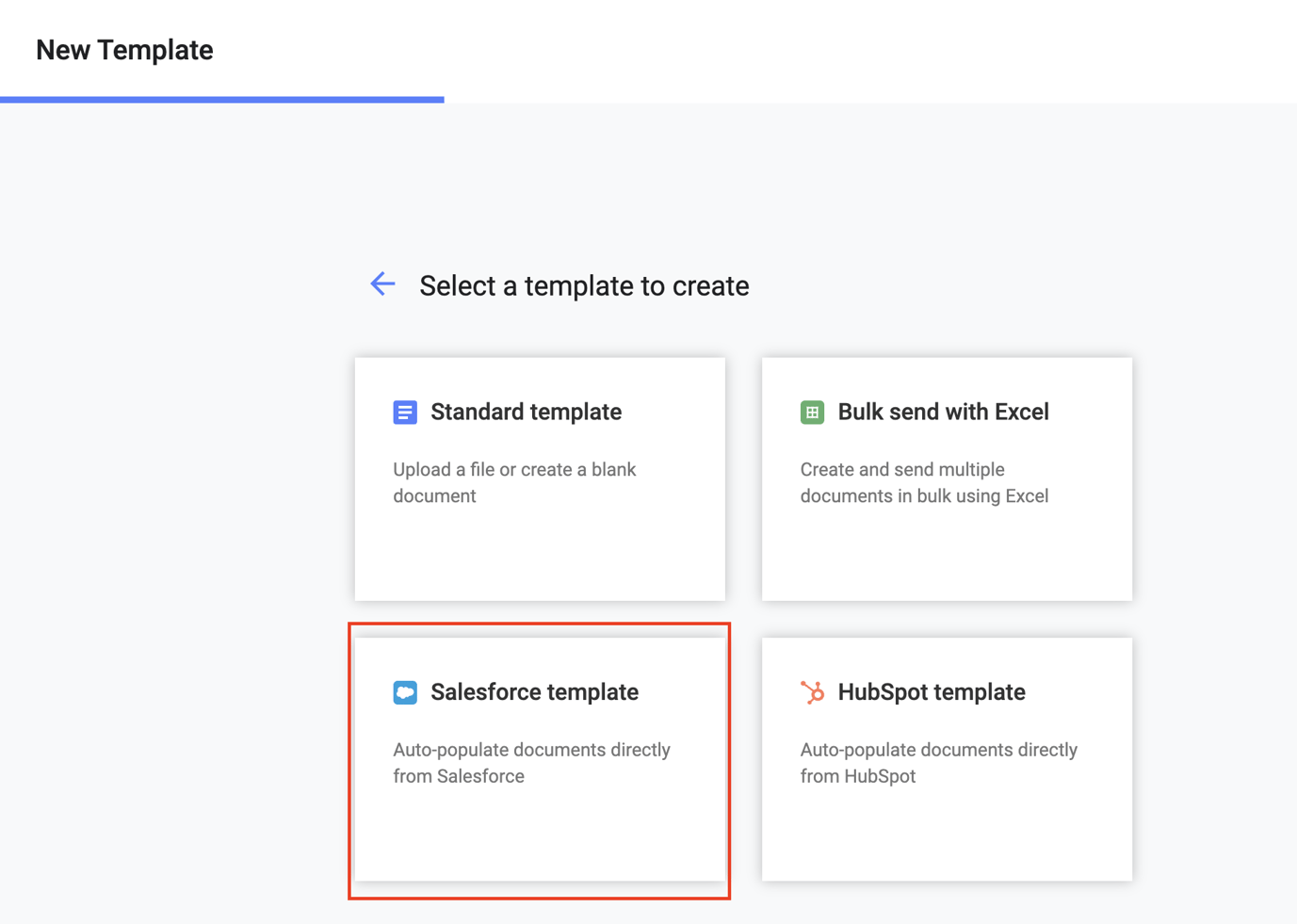 Creating Salesforce Automated Templates